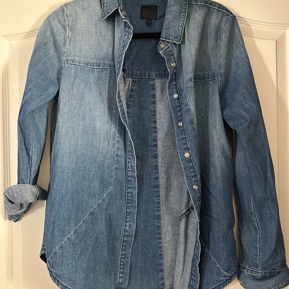 RtA | Tops | Rta Denim Button Up Shirt | Poshmark